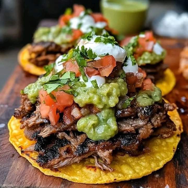 Mexican Tostadas De Carne Asada: A Flavorful Delight - Culinary Delights