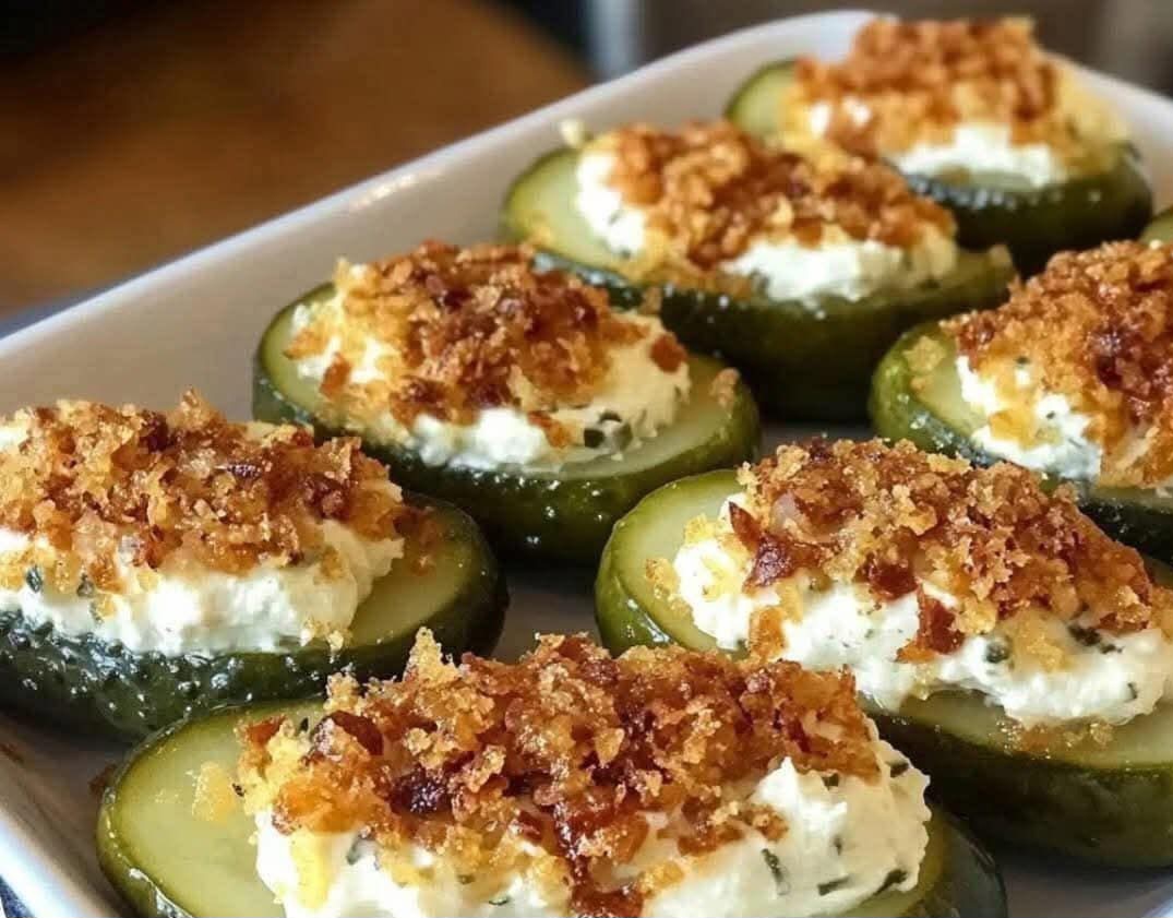 Air Fryer Stuffed Pickles: A Crispy, Cheesy Delight - Culinary Delights