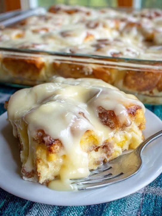 Orange Roll Casserole That Rises Overnight - Culinary Delights